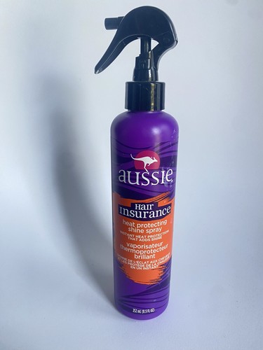 Aussie HAIR INSURANCE 8.5 fl oz Heat Protection Spray Australian Aloe ...
