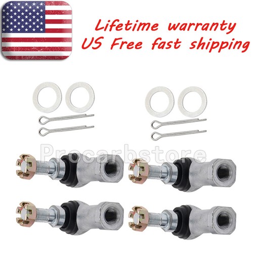 Set Of 4 Tie Rod End Kit for 1990-91 HONDA ATV TRX200 TRX-200D TRX 200D ...