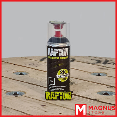 U-Pol Raptor 2K vernice spray 400 ml UPOL - NERO | eBay.de
