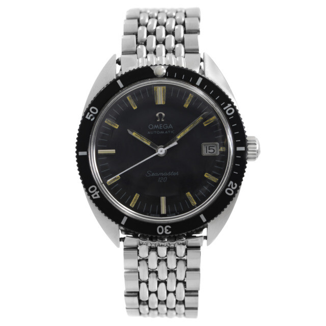 OMEGA Seamaster Men's Black Watch - 166027 for sale online | eBay