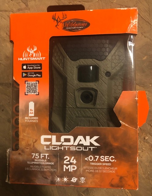 Wildgame Innovations CLOAC Lightsout 24MP Trail Camera - WGI-WRTH2LO V2 ...