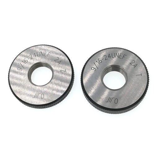 UN Thread Ring Gage 1/4 5/16 3/8 7/16 1/2 9/16 3/4 UNC UNF UNEF 2A GO ...