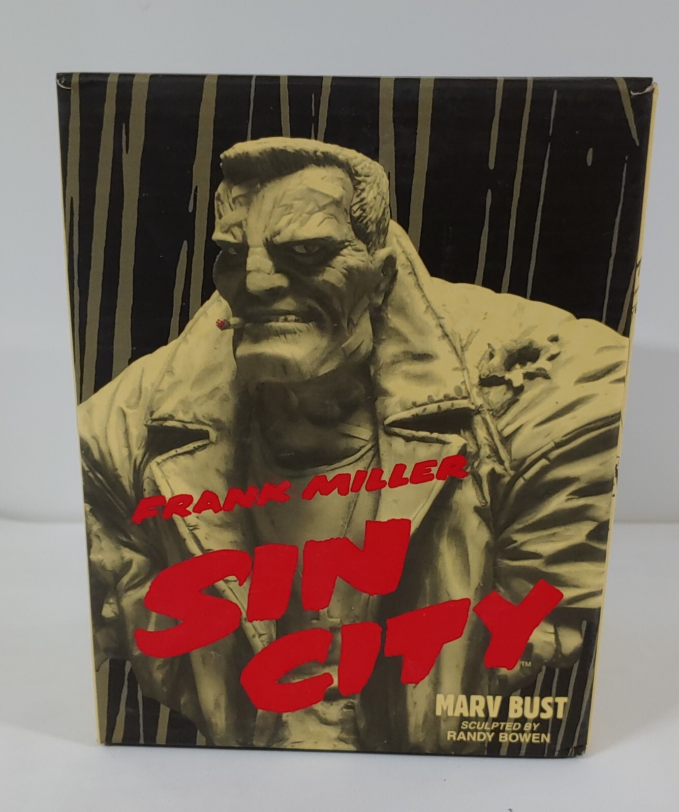 Sin City Marv Bust Statue (1997) Frank Miller, Limited to 4000 sculpted ...