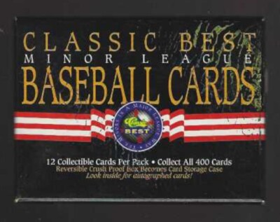 1992 Classic Best Minor League Baseball Cards Sealed Pack XC2 | eBay