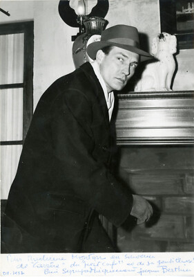 "Jacques BERTHIER" Photo de presse originale dédicacée 1957 (Photo ...