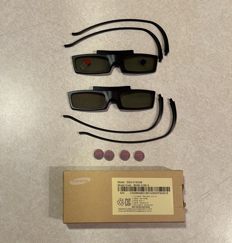 2 Pack - Samsung 3D Glasses SSG-5150GB / BN96-31881A BRAND NEW | eBay