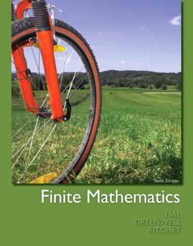 Finite Mathematics (10th Edition) by Lial, Margaret L. 9780321748997| eBay