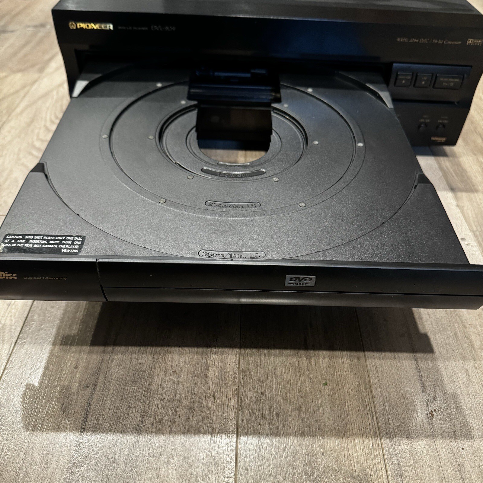 Pioneer DVL-909 DVD Laserdisc LD CD Player & Remote & 3 Movies WORKS ...