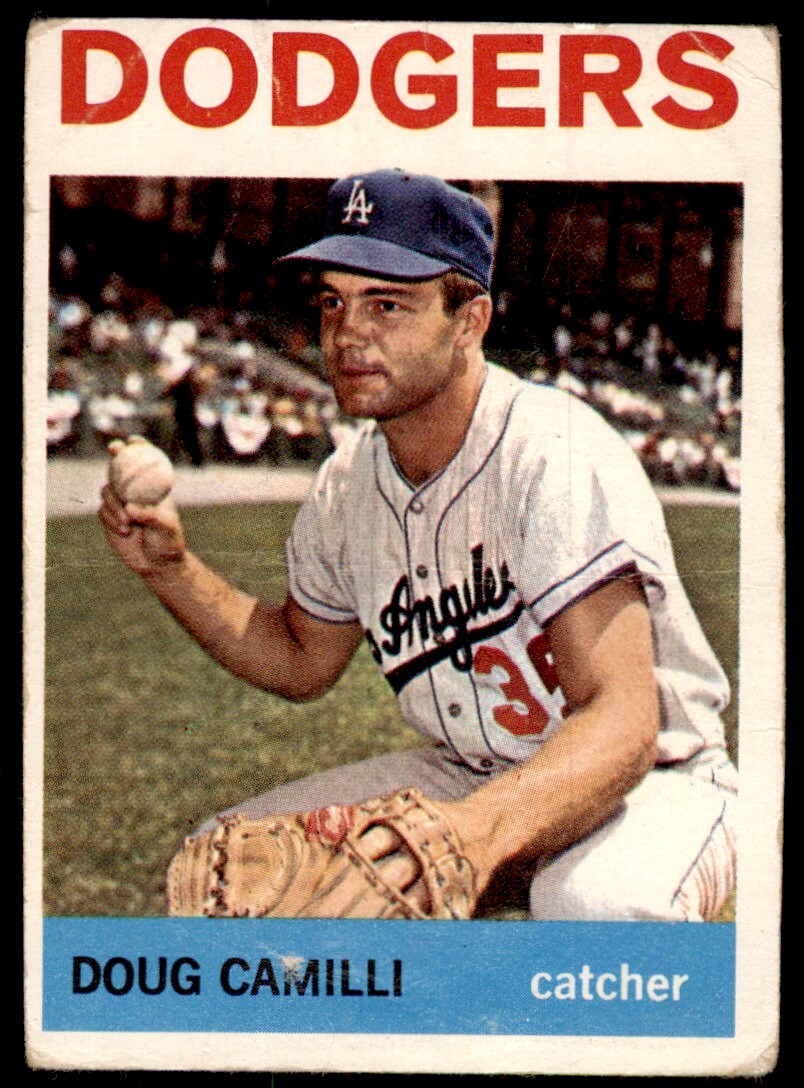 1964 Topps Baseball Card Doug Camilli Los Angeles Dodgers #249 | eBay