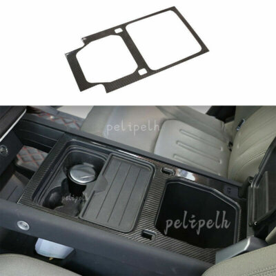 Real Carbon Fiber Middle Console Cover Fit for Land Rover Defender 2021 ...