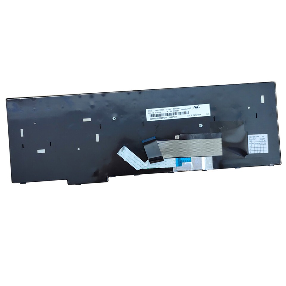 For Lenovo ThinkPad E570 E575 Keyboard w/ Pointer US Version 01AX200 ...