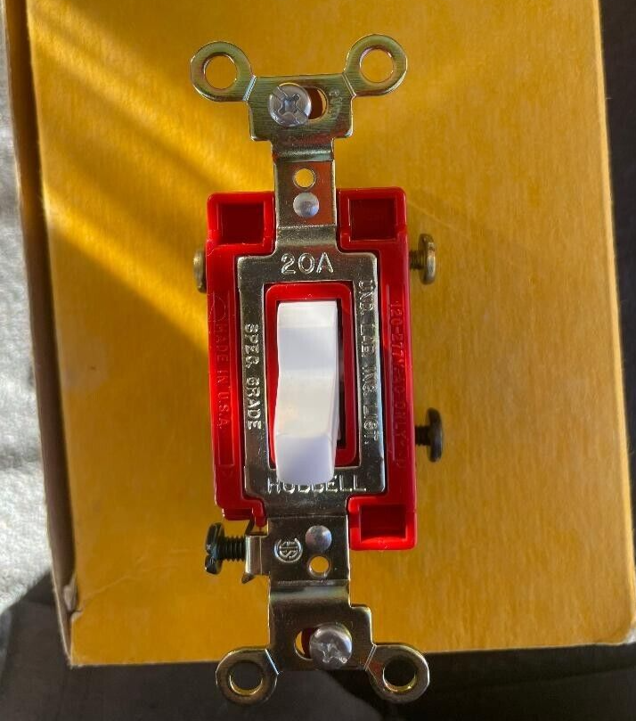 HUBBELL CS320W 20 amp 3-Way Switch (Box of 10) | eBay