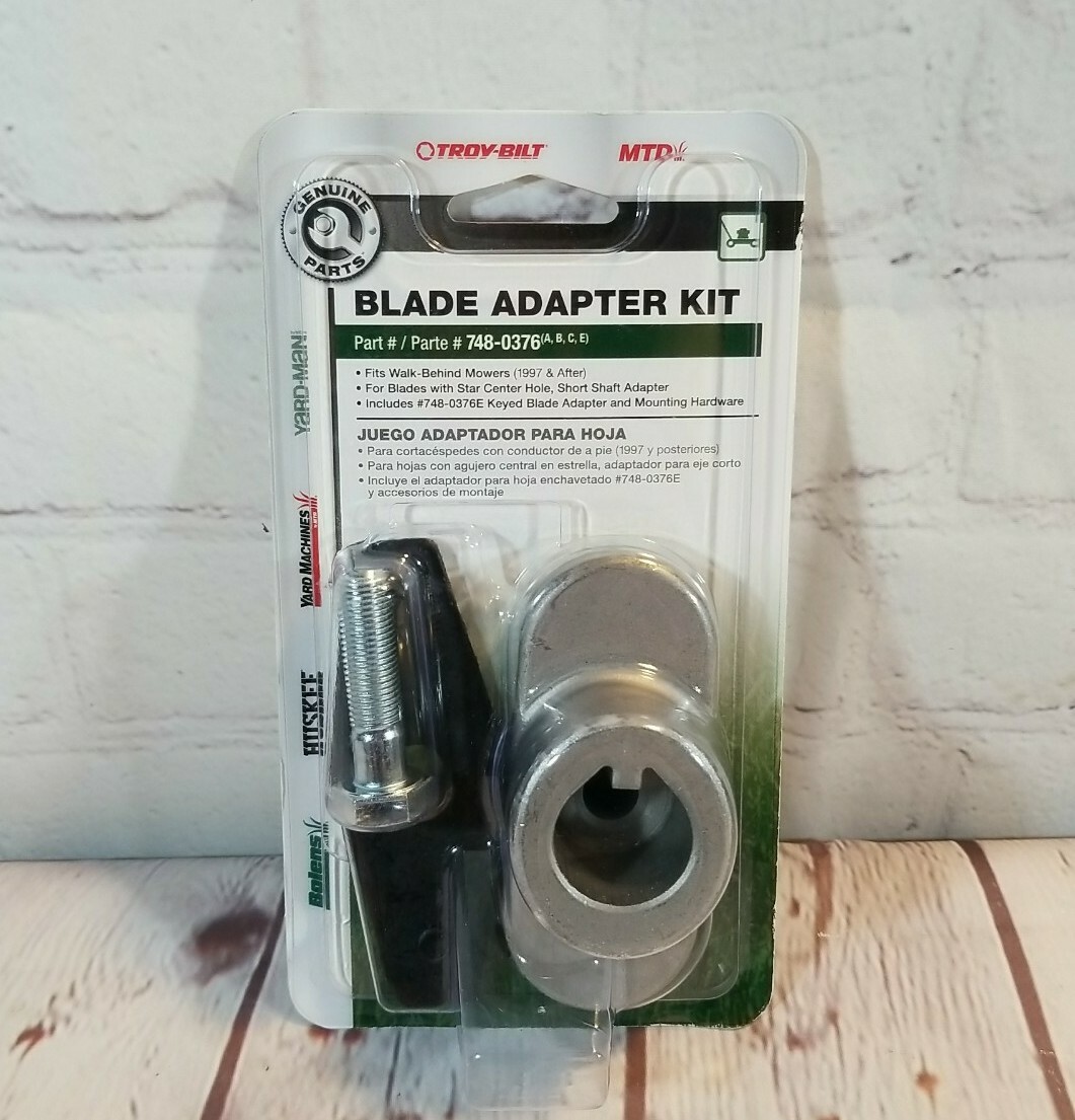 OEM MTD Troy Bilt Lawn Mower 25 Mm Blade Adapter Kit 748-04096 753 ...
