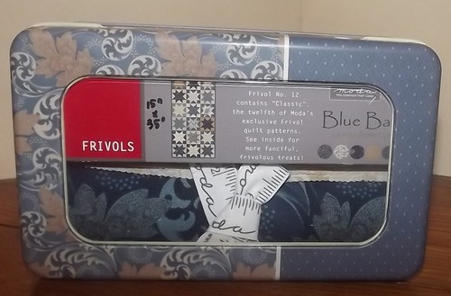 Quilt Fabric Moda Frivols #12 Blue Barn laundry Basket Quilts | eBay