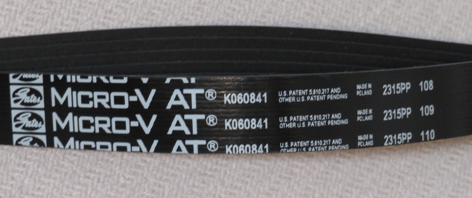 Serpentine Belt-Premium OE Micro-V Belt Gates K060841 6PK2135 20MM x ...