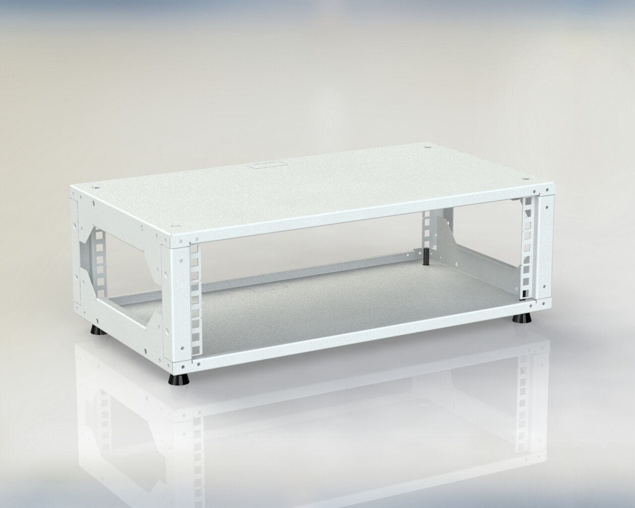 Rack Magic 3HE Offene 19" Racks- 290mm Tiefe - RAL7035 - Studio | eBay