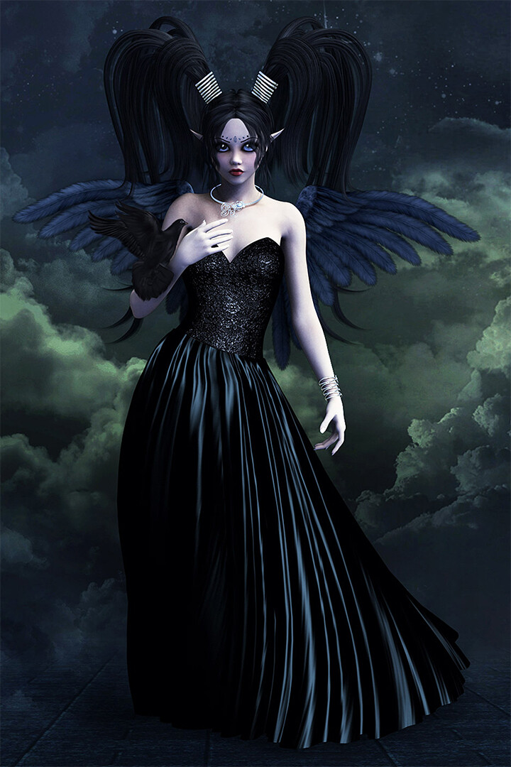 Gothic Fairy Poster