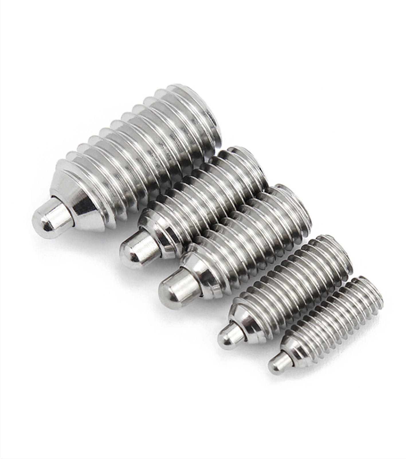 304 Stainless Steel Hex Socket Set Screws Pin head Positioning Plunger ...