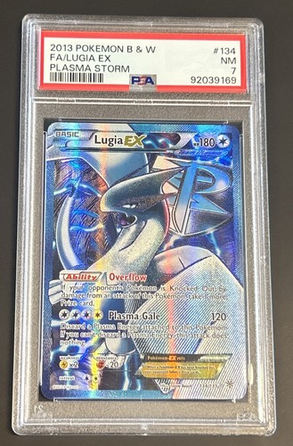 2013 Pokemon B&W Plasma Storm Full Art/Lugia Ex Psa 7 | eBay