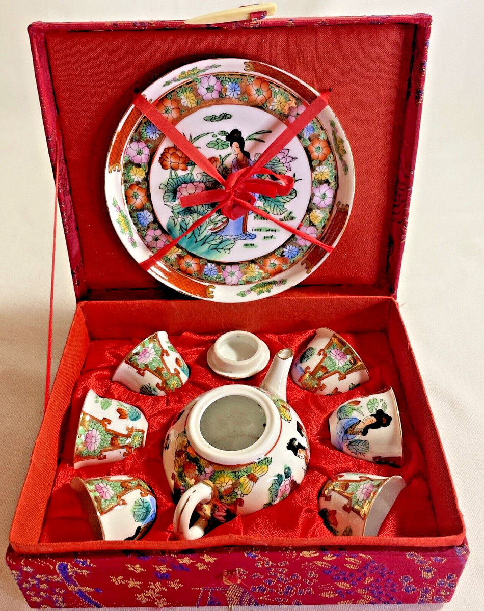 Japanese Tea Set Box