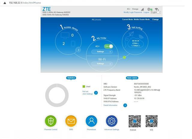 3 NETWORK ZTE MF286D 4G/LTE 600MBPS CAT12 | Grelly UK