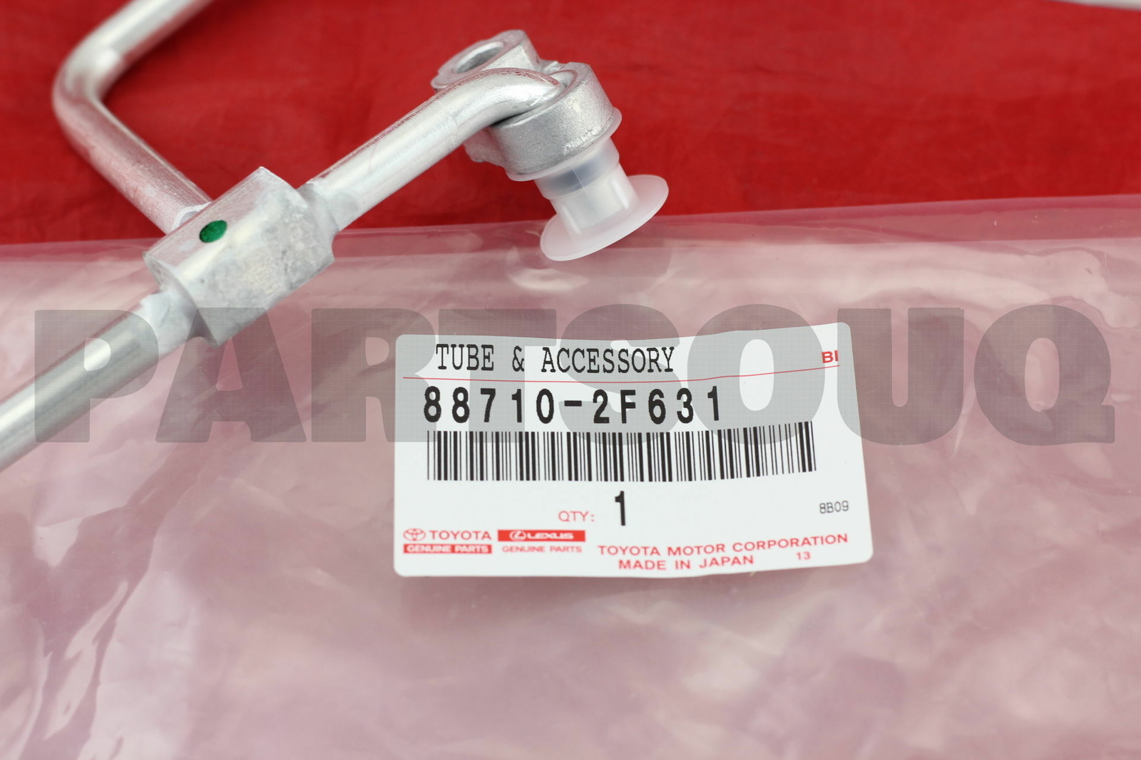887102F631 Genuine Toyota PIPE, COOLER REFRIGERANT LIQUID, A 88710 ...