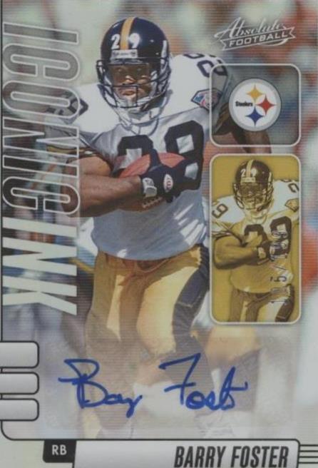 2024 Panini Absolute - Iconic Ink Barry Foster #II-BFR /199 (AU) for ...