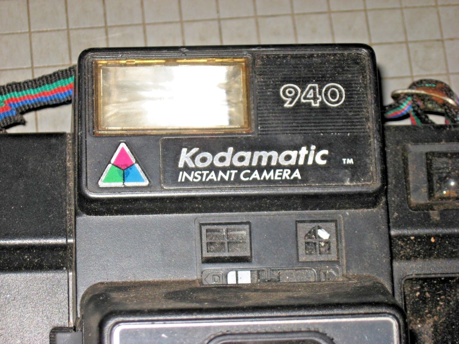 Vintage Kodak Kodamatic 940 Instant Camera Made USA Free Shipping HS144 ...