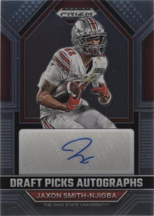 2023 Panini Prizm Draft Picks - Draft Picks Autographs Jaxon Smith ...