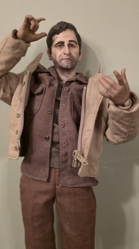 1/6 Custom Peter Falk Columbo Headskulpt From Wwii Movie ANZIO PAINTED ...