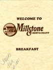 Millstone Restaurant Breakfast Menu 1987 | eBay