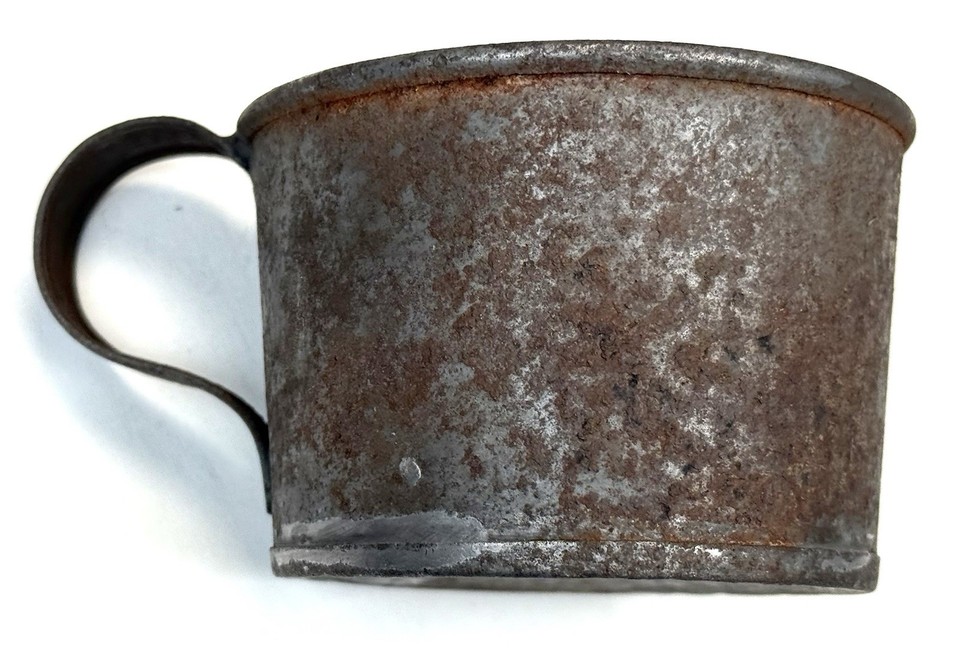Authentic Civil War Era 1800s US Army, Cowboy, Miners Tin Drinking Cup w/ Handle | eBay