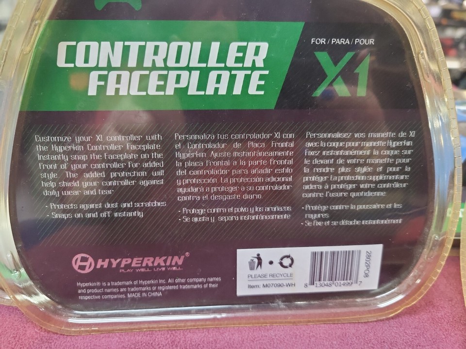 Xbox One Controller Face Plates Hyperkin Snap On Set Of 6 New In ...