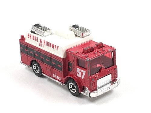 Matchbox 1991 #21 Mack Auxiliary Power Truck RED / BRIDGE & HIGHWAY | eBay