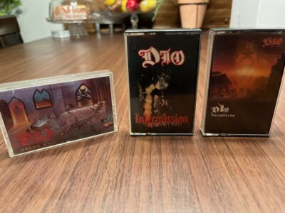 Dio 3 Album Cassette Bundle! Dream Evil + Intermission + The Last In ...