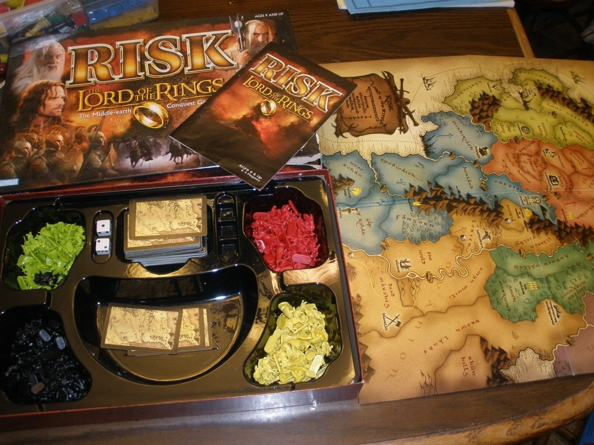 Lord Of The Rings Risk Board Game