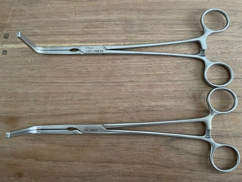Aesculap Stille 107-10820 vessel clamp 90 degrees 210mm 2x | eBay