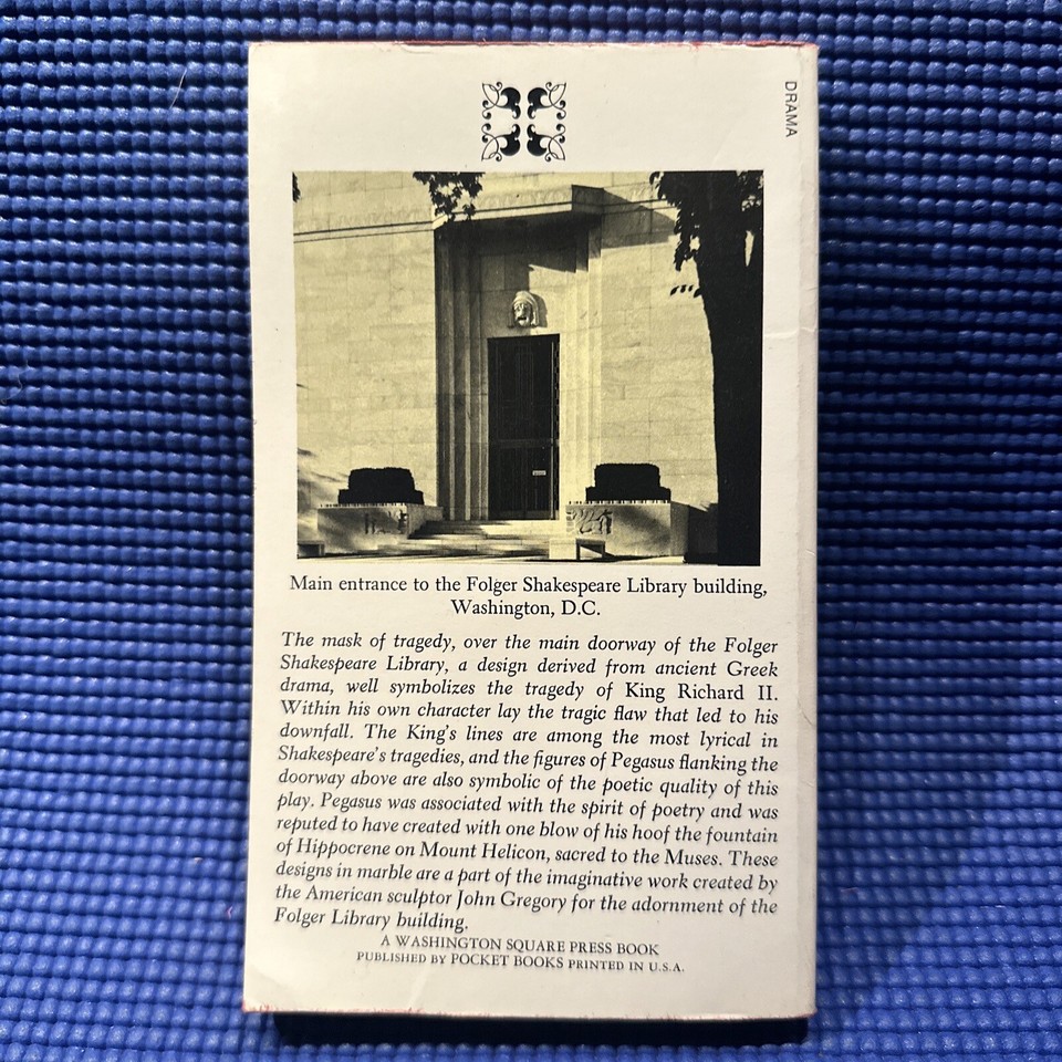 Richard II (Folger Shakespeare Library) Play by William Shakespeare The ...