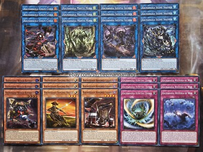 Yugioh Ragnaraika Deck Core Set 27 card LEDE Chain Coils Reptile Insect Plant | eBay