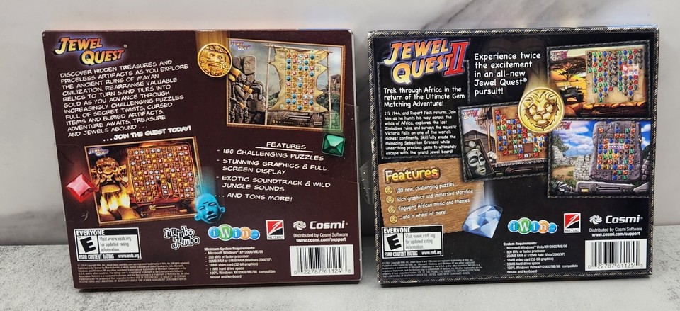 Jewel Quest and Jewel Quest 2 PC - Ultimate Gem Matching Adventure! | eBay