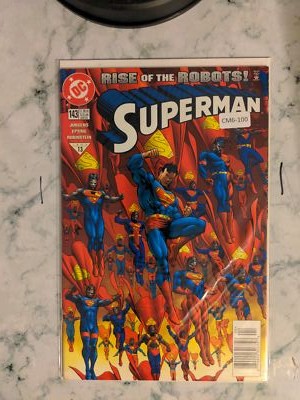 SUPERMAN #143 VOL. 2 8.5 NEWSSTAND DC COMIC BOOK CM6-100 | eBay