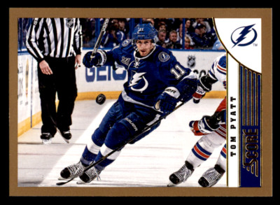 2013 Score Tom Pyatt Gold #466 Tampa Bay Lightning | eBay