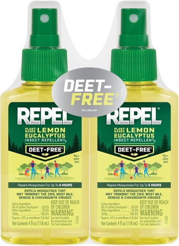 Repel Plant-Based Lemon Eucalyptus Insect Repellent, Mosquito Repellent ...