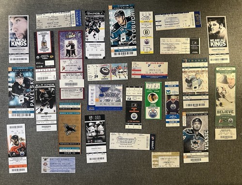 Lot of 25 Edmonton Oilers Tickets (Fulls & Stubs) | eBay