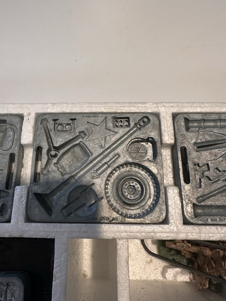 Mattel Fighting Men Thingmaker Tested Works | eBay