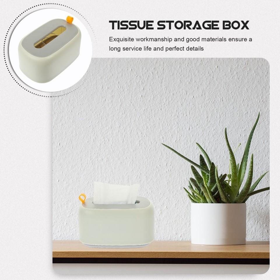2 Pack Tissue Box Tabletop Dispenser Dispensers for Facial Tissues ...