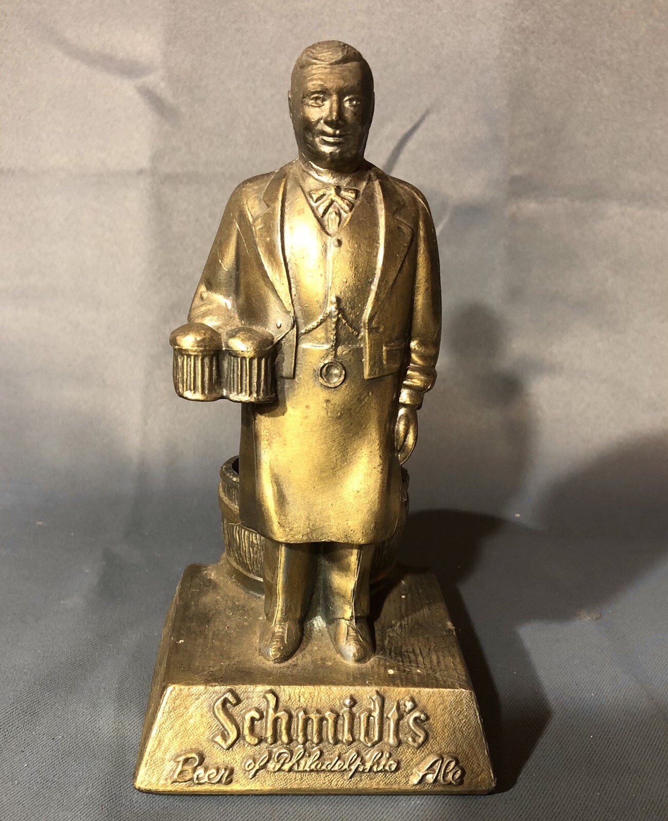 Vintage Schmidt's of Philadelphia Beer Bar Advertising Display Statue ...