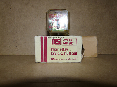 RS 11 pin Relay 12V DC Coil | eBay UK