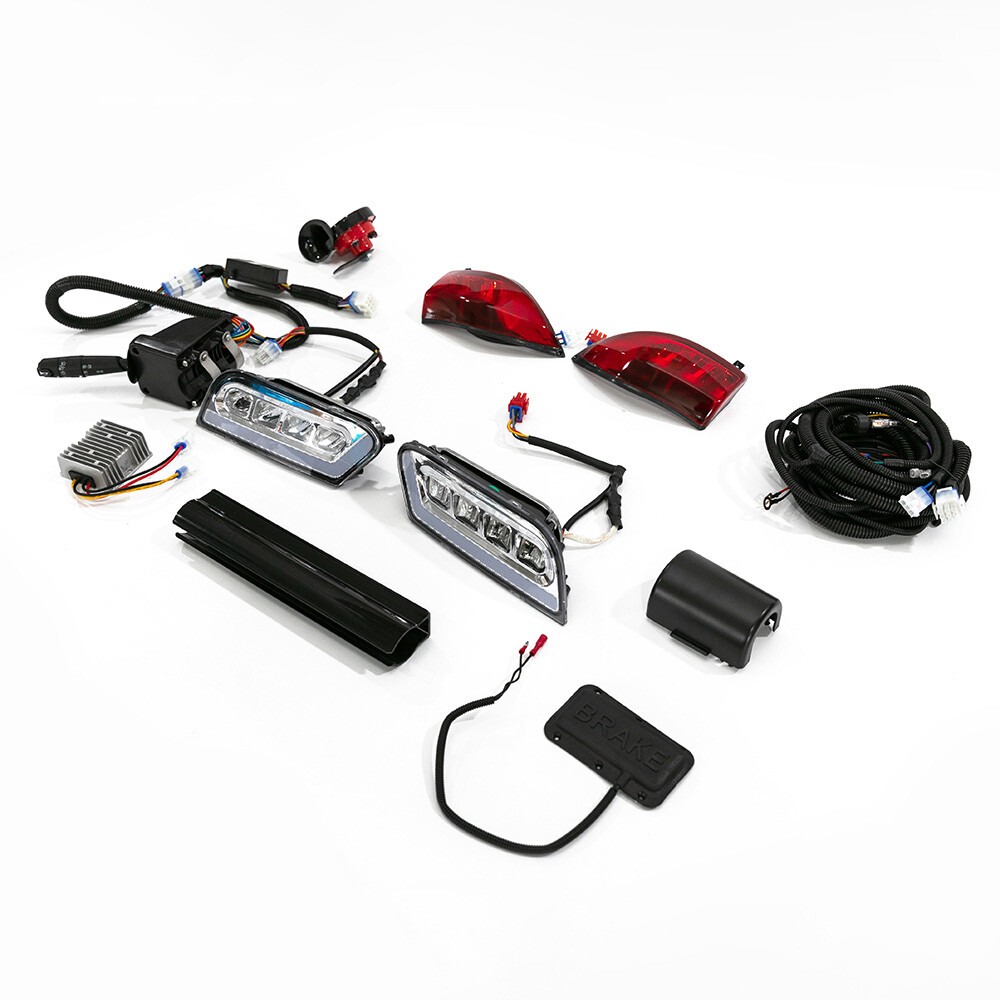 New Deluxe LED Light Kit for Club Car Tempo 2018-UP Golf Carts with LED ...