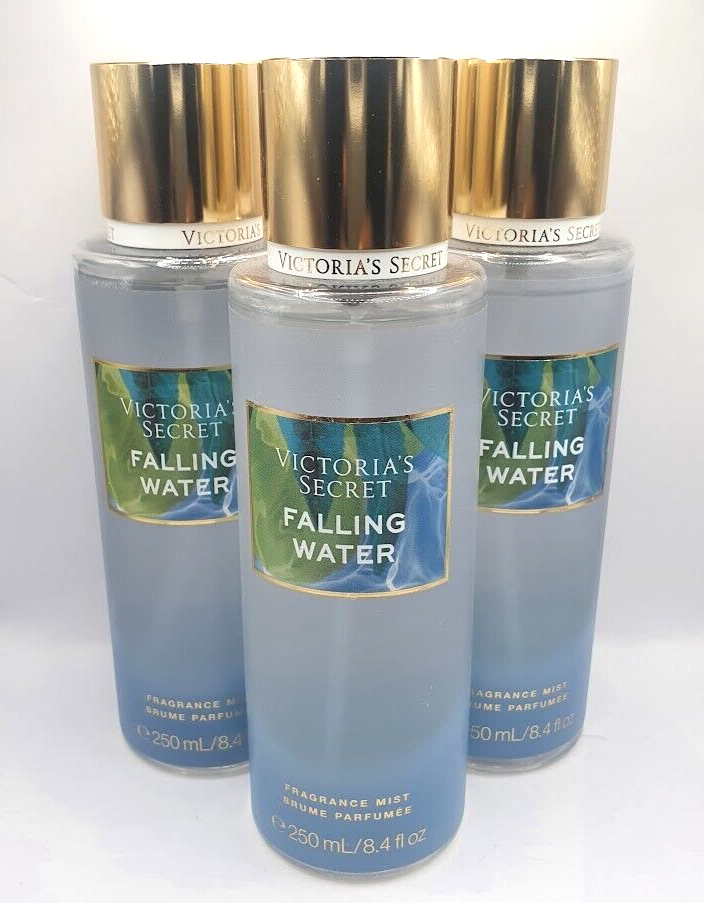VICTORIA'S SECRET FALLING WATER BODY MIST 8.4 FL OZ (SET OF 3) | eBay